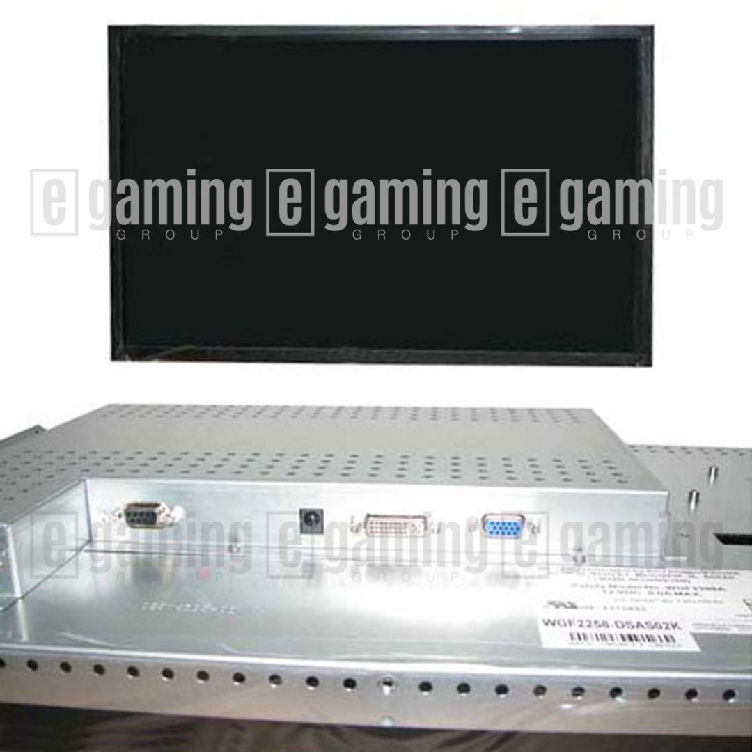 LCD TOUCH MONITOR 22_ SERIAL-VGA-DVI (IGT-NOVOMATIC) WGF2258-DSAS02K ...